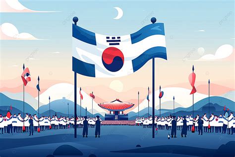 한국 독립운동 기념일 축하 카드 배너 대한민국 건국의 날 구경 측정 배경 배경 일러스트 및 사진 무료 다운로드 Pngtree