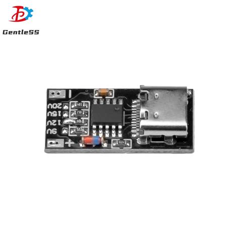 USB C PD Trigger Board Module PD QC Decoy Board Fast Charge USB Type C To V DC Boost Module