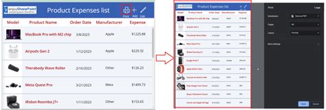 Power Apps Print Function With Various Examples Enjoy SharePoint