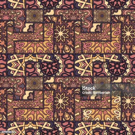 완벽 한 패턴입니다 빈티지 장식 요소입니다 손으로 그린 배경입니다 이슬람 아랍어 인도 오스만 모티브입니다 직물 또는 종이에 인쇄에 대 한 완벽 한입니다 0명에 대한 스톡