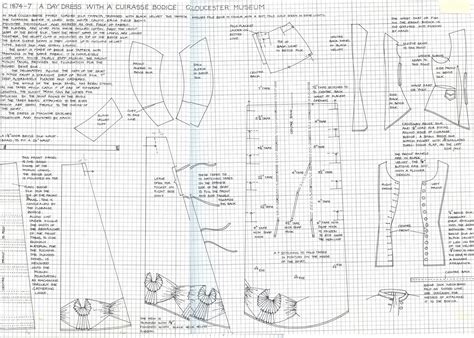 Emily Hudson Costume Construction Research Patterns