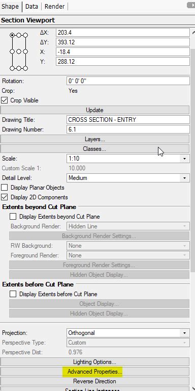 Editing The Fill Hatch Of A Section Viewport Troubleshooting