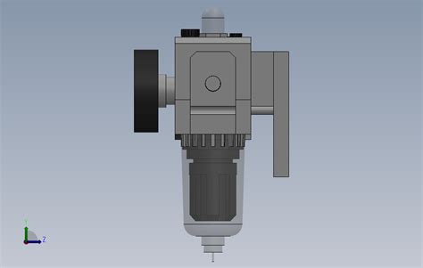 Mas10002000[mas1000 M5 标准]三联件，空气调理组合，气源过滤器 Solidworks 2018 模型图纸下载 懒石网