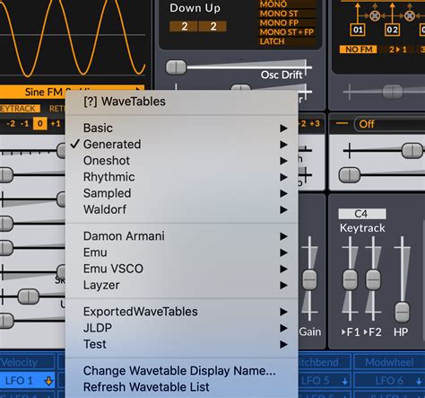 Wavetable Menu Doesnt Have The Link To Manual · Issue 2617 · Surge Synthesizer Surge · Github