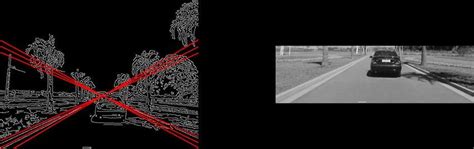 A Vanishing Point Detected By Hough Transform And B The Result From Download Scientific