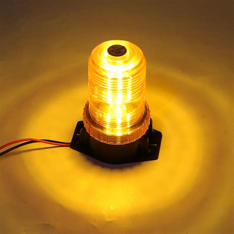 Led Strobe Flashing Light Dc V Truck Warning Light Car Styling Flash Beacon Strobe Emergency