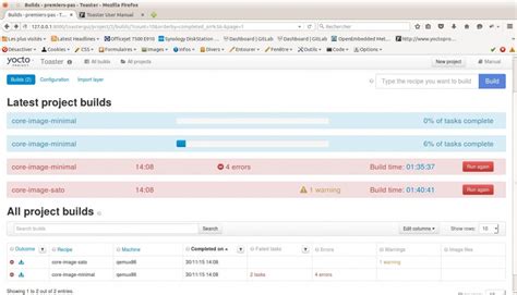 BÂtir Sa Distribution Linux EmbarquÉe Avec Yocto Premiers Pas Avec Toaster Systèmesembarqués Fr