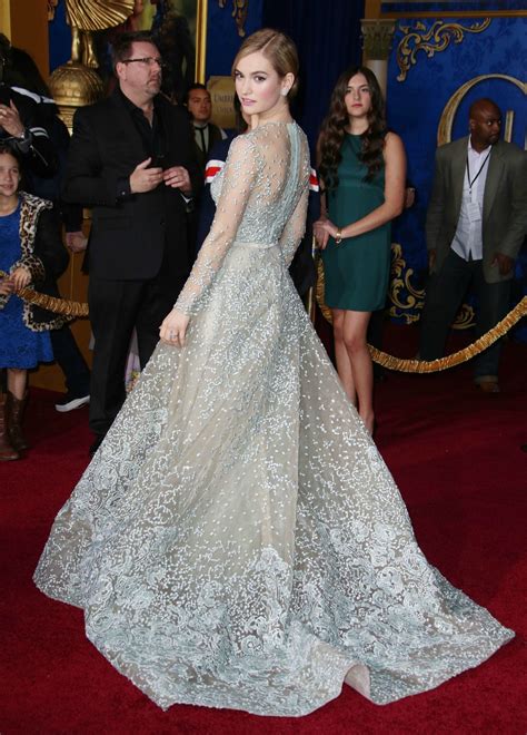 Lily James Cinderella Wedding Dress 60 Photos