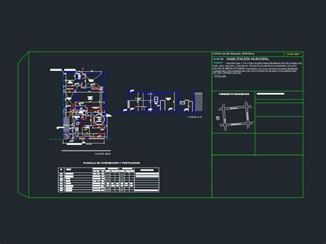 Commercial Authorization Plan In Autocad Cad 403 34 Kb Bibliocad