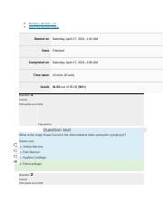 Understanding The Skeletal System Lab Quiz Course Hero