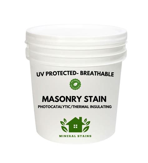 Photocatalytic Masonry Stain Mineral Stains