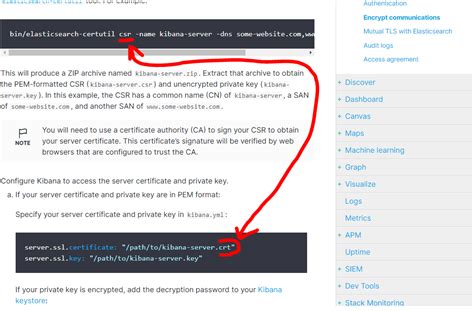 Secure Browser To Kibana Elasticsearch