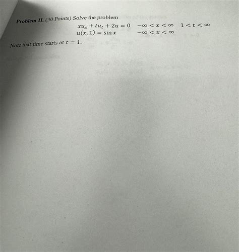 solved problem ii 30 ﻿points ﻿solve the