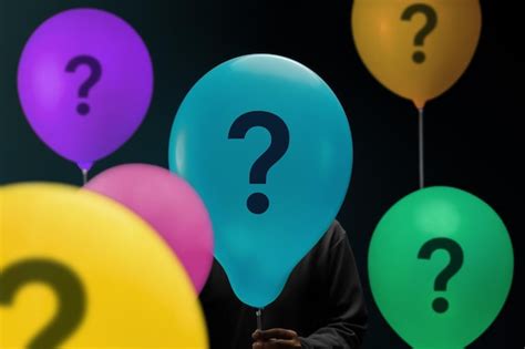 Kyc 고객을 아는 개념 차이점에 대한 질문 표지판 풍선 고객을 이해하는 것 프리미엄 사진