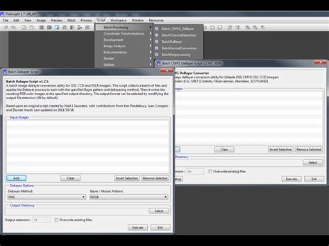 Pixinsight入门到精通 第二章 堆叠 第三节 Batch Preprocessing（三）—— Debayer