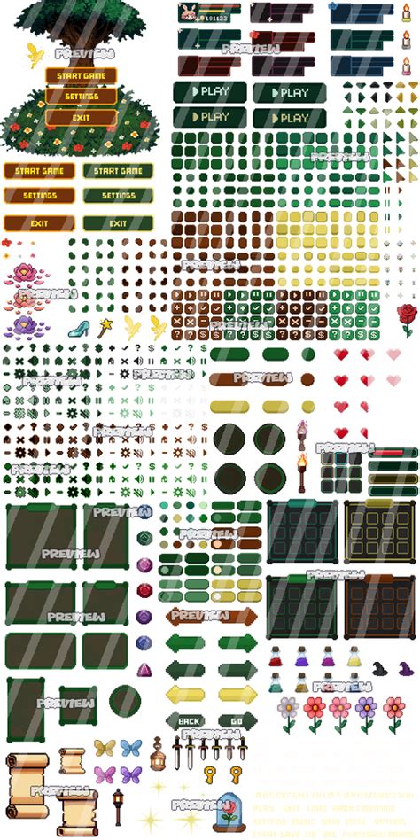 Ui User Interface Mega Pack By Toffeecraft