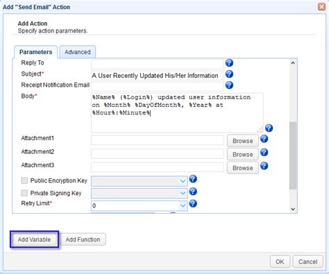 How To Get Your Server To Email You When A User Updates His Information Jscape