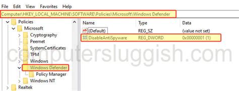 Disable Windows Defender In Windows Computersluggish