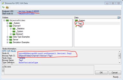 Opc Labs Opc Ua Syntax For Simaticnet Ua Server Opc Labs Online Forums