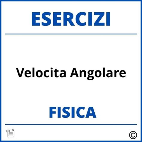 Ejercicios De Física De La Velocidad Angular Resuelve Física