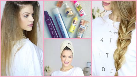 Hair Care Routine 2016│demo And Easy Double Braid Tutorial Youtube