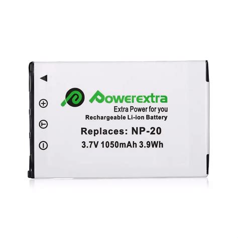 Powerextra V Battery Np Li Ion Batteries For Casio Exilim Ex S Ex S Ex Z Z Z Z