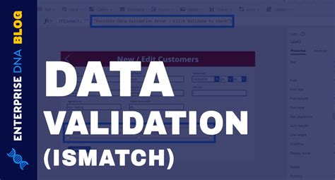 Data Validation Using Ismatch And Variables