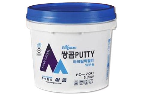 접착제·보수용품 퍼티 외부용 Pd 700 5kg 고강도 접착제 시공 건축 핸디코트 메꾸미 메꿈 오늘의집 쇼핑
