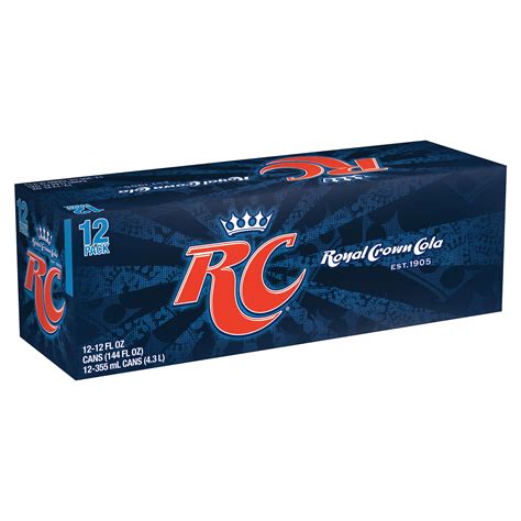 Rc Cola 12 Oz Cans Shop Soda At H E B