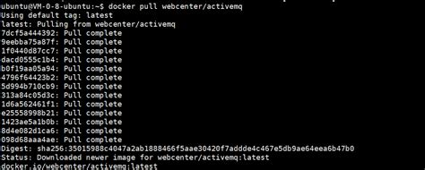 Docker 安装部署 Activemq Activemqactivemq518镜像 Csdn博客