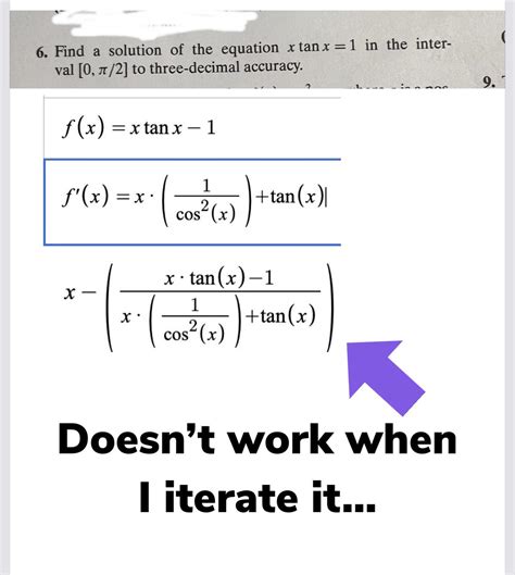 Newtons Method Problem Whatd I Do Wrong R Calculus
