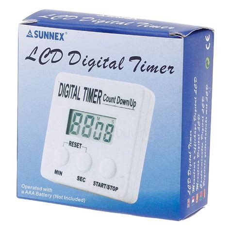 SUNNEX 1 6 LCD Kitchen Digital Timer 1 X AAA