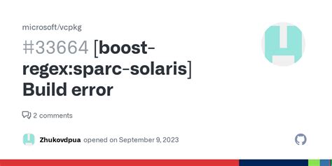Boost Regexsparc Solaris Build Error · Issue 33664 · Microsoft