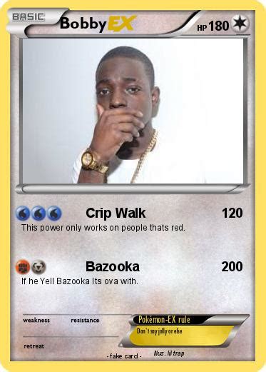 Pokémon Bobby 478 478 Crip Walk My Pokemon Card