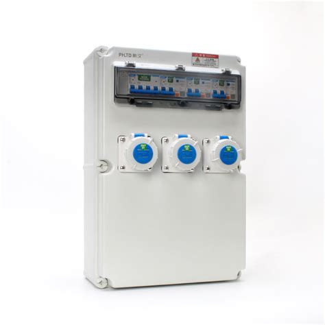 Ip67 32a 16a 5p Portable Distribution Box Mobile Power Distribution Box Portable Power