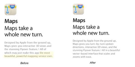 Apple No Longer Calls Its Maps The Most Beautiful And Powerful Ever