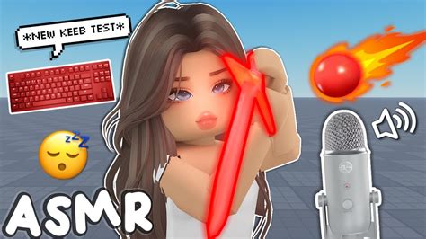 Roblox Asmr Blade Ball But It S Keyboard Asmr Youtube