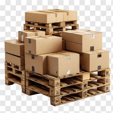 팔레트 투명한 배경 위에 쌓인 창고 저장 판지 상자 창고 저장 쌓인 상자 Png 일러스트 및 이미지 에 대한 무료 다운로드 Pngtree