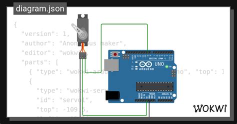 Toggling Servo O Wokwi Esp32 Stm32 Arduino Simulator