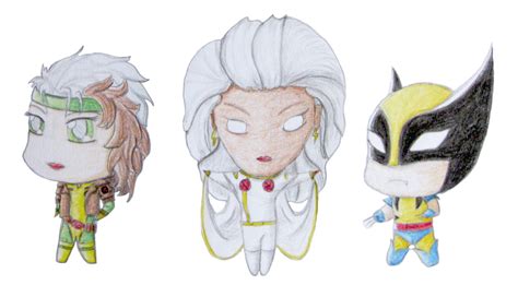 X Men Chibis By White2fire On Deviantart