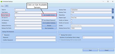 Schedule Backup AutoCount Accounting