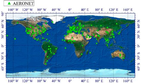 Figure 1 From Validation Of Aerosol Products From AATSR And MERIS AATSR