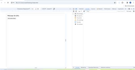 Web Api Geolocation Geeksforgeeks