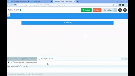 Python Anvil Tutorial 1 Hello Ide Youtube