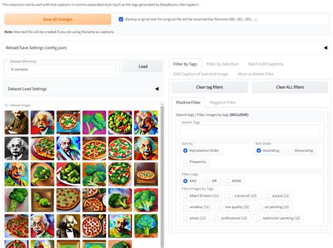 Stable Diffusion Dataset Editor Image To U
