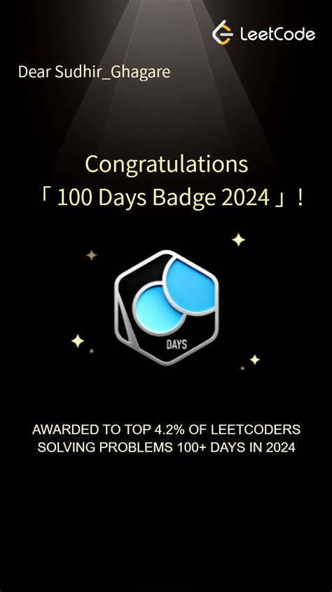 100daysofcode Jobsearch Datastructure Leedcode Sudhir Ghagare