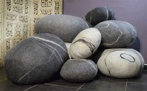 Pouf Pillows Set Pillows And Poufs Ottoman Round Pillow Etsy