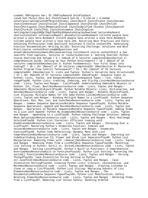 Course Learn Python Programming Masterclass Pdf Parameter