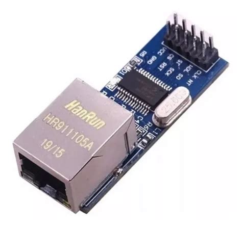 Módulo Enc j Ethernet Mini Para Arduino Rasp Rj Parcelamento sem juros