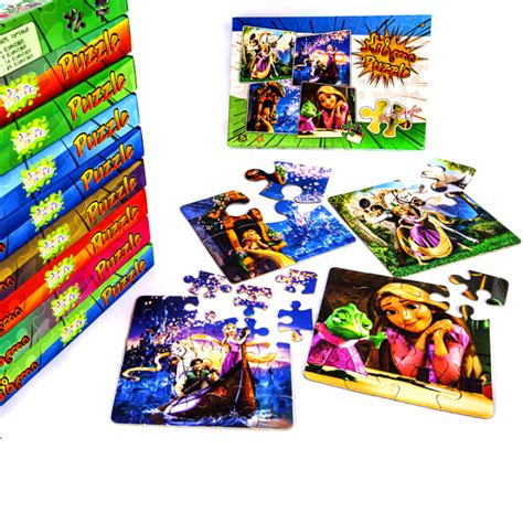 ანიმაციური გმირების ფაზლი რაპუნცელი